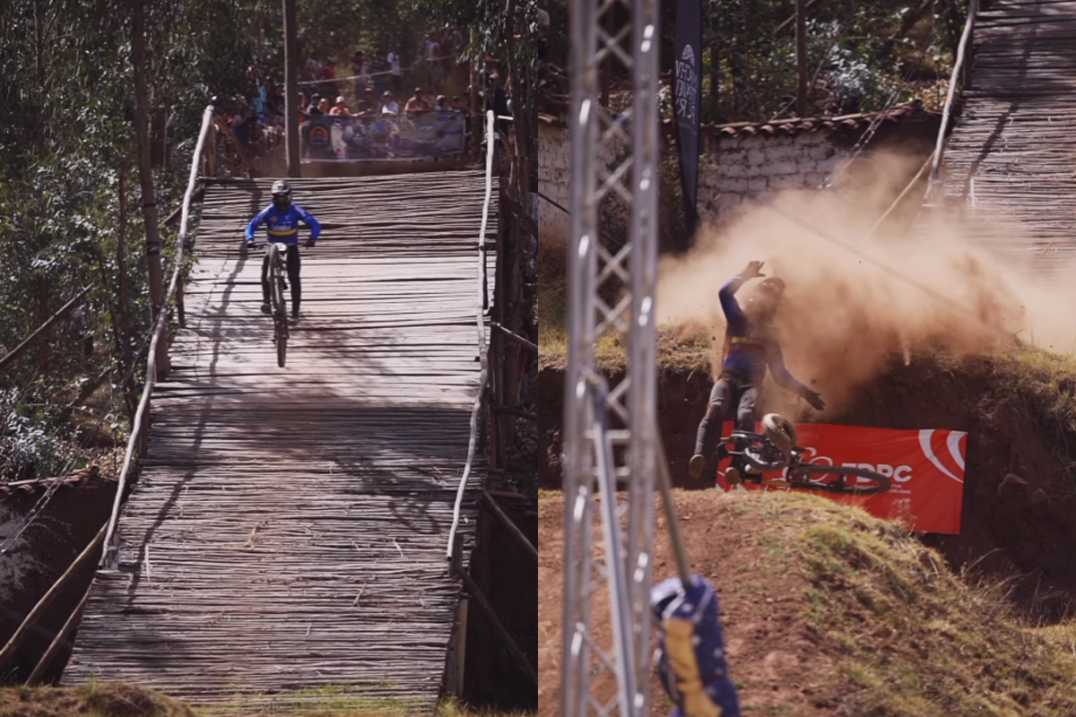 Bike Explodes Mid Run - "We're Going To Need A Stronger Wheel"