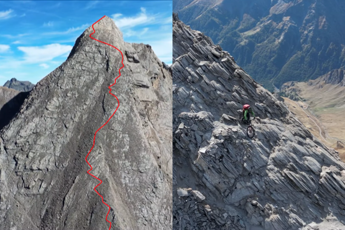 Rider Dances With Death By Sliding Out In A No Fall Zone