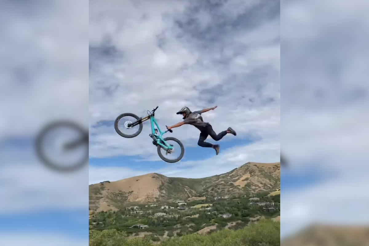 Teenager Shows His Style With Smooth Seat Grab