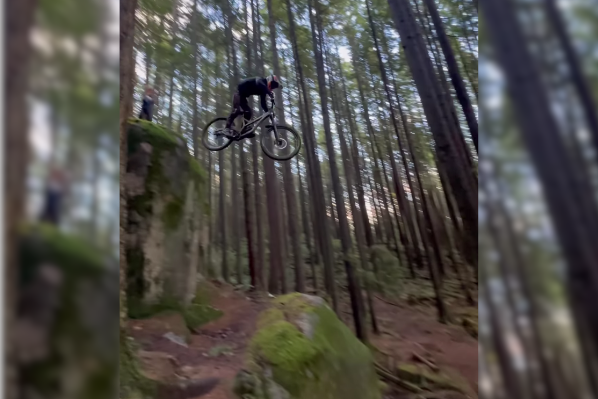 "Holy..."-Rider Sends Huge Rock Drop For First Time