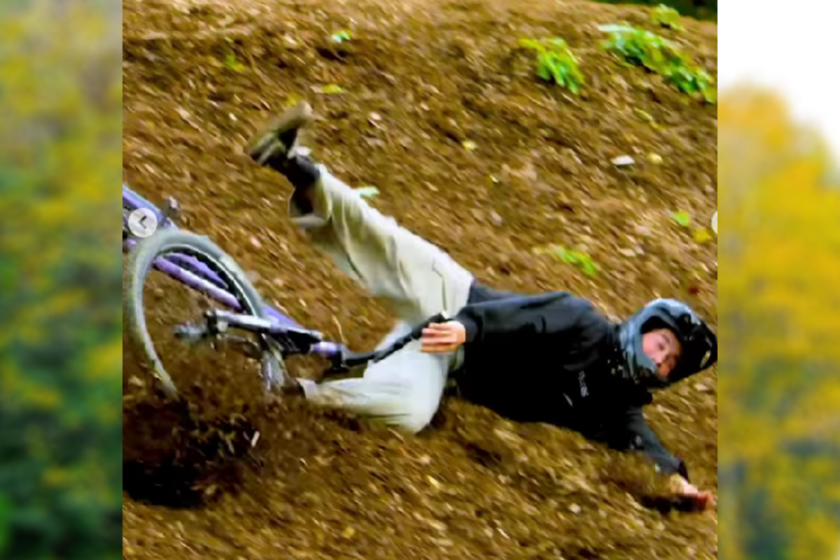Pro Teaches YouTubers How To Backflip A Mountain Bike