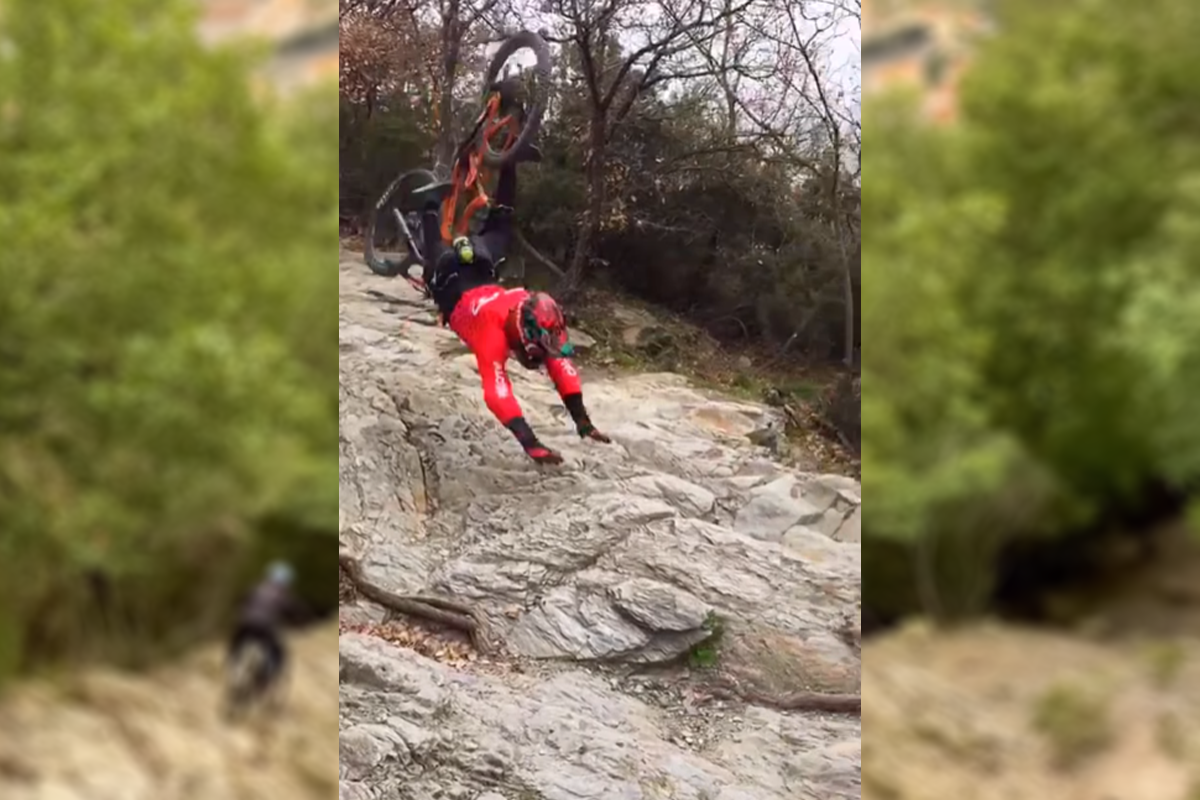 Mountain Biker Returns After 3 Years To Get Redemption After A Big Crash