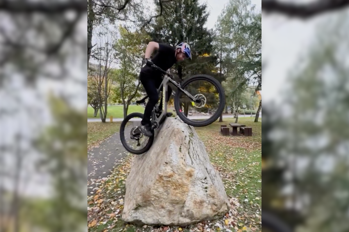 Danny MacAskill Throws It Back To His Trials Days