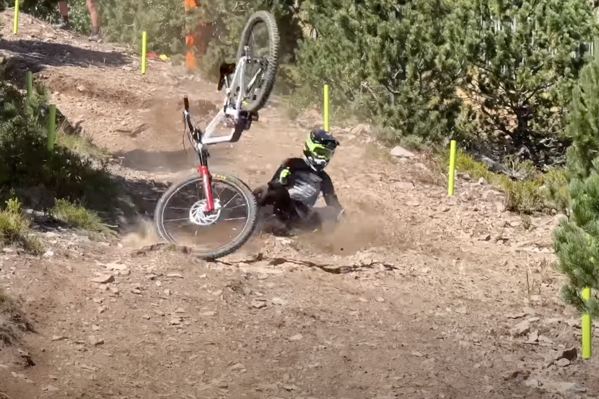 The Biggest Downhill Crashes Of 2023
