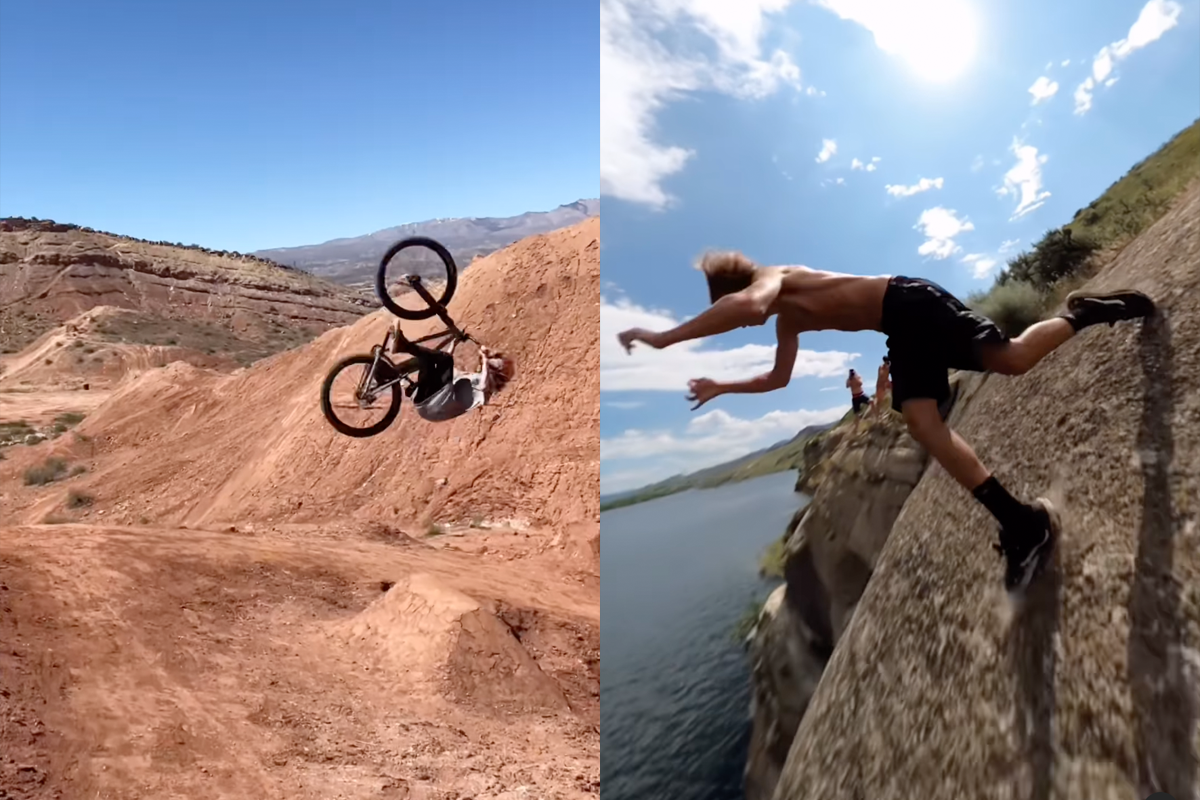 Part-Time Mountain Biker And Full-Time Daredevil Shares Emotional 2023 ...