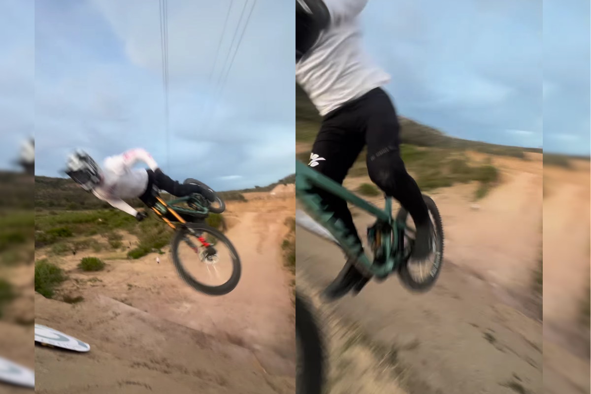 Rider Has Close Call Filming Friend's Trick