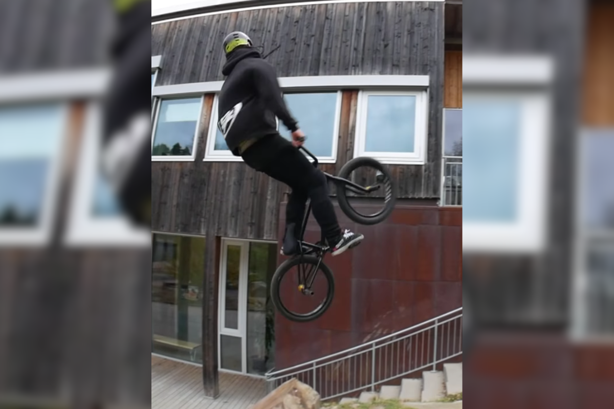 BMX Rider Lands World's First In Dizzying Clip