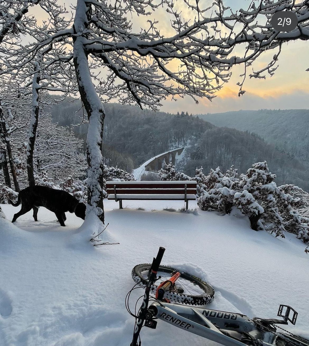 A Little Bit Of Snow Is No Match For Lukas Schäfer