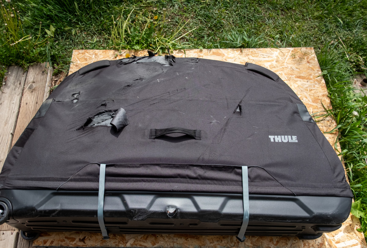 The Impressive Bike Case Took a Beating