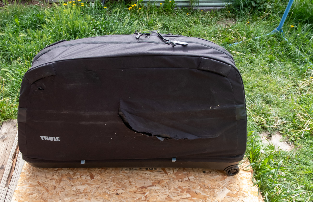 The Impressive Bike Case Took a Beating