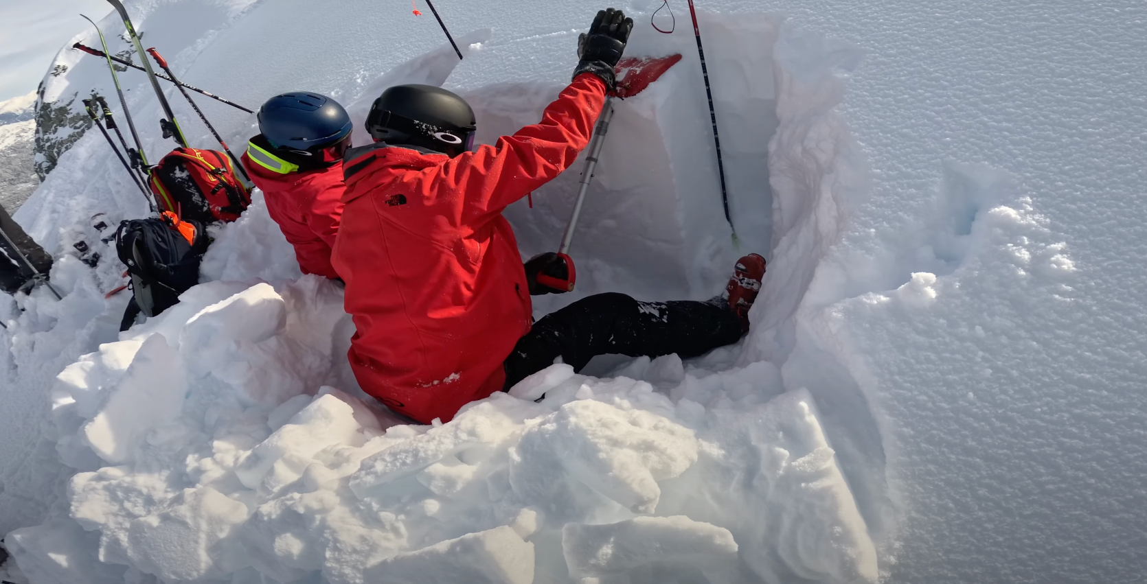 Pro Mountain Biker Joins Pro Skier for a Day of Heli-Skiing in Whistler