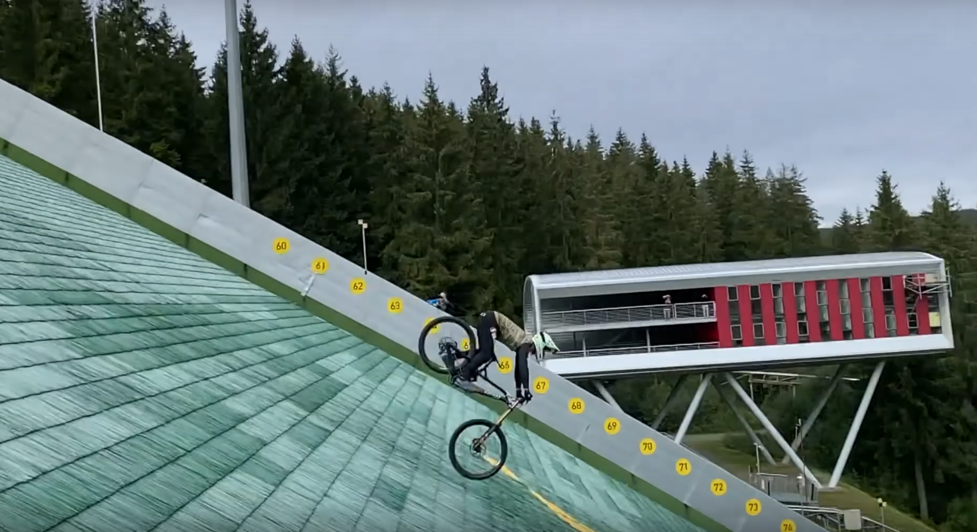 Look: German Attempts World's Longest Mountain Bike Jump - BikeMag