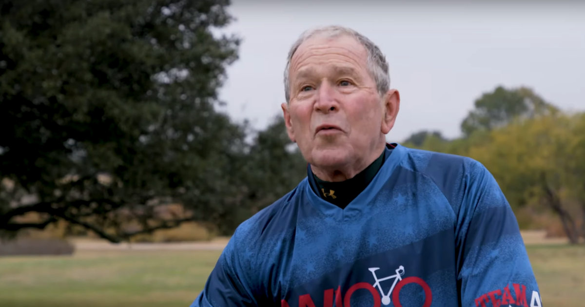 President George W. Bush Is an Avid Mountain Biker - BikeMag