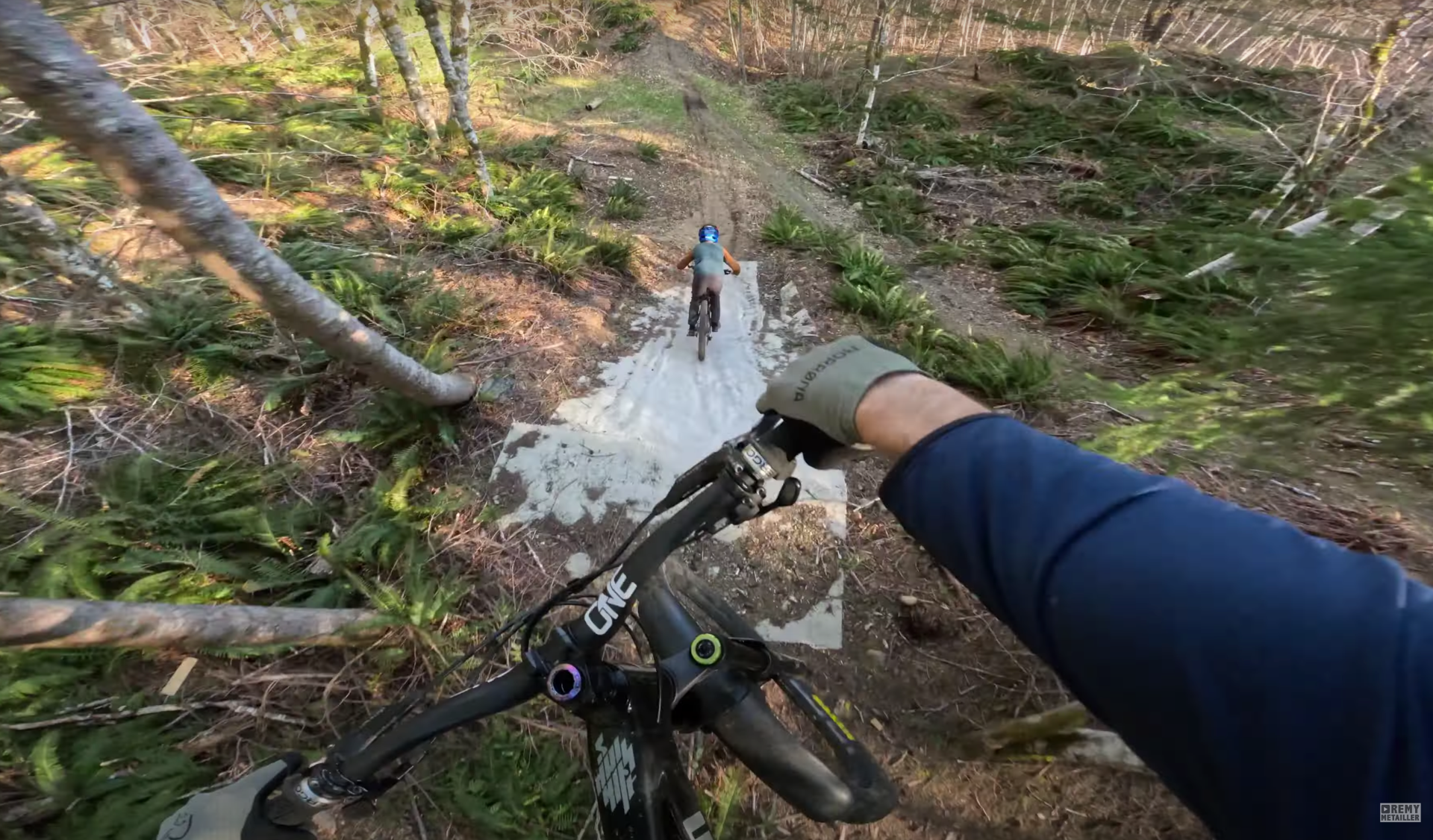 Remy Metailler Crashes Trying To Keep Up With Mark Matthews - BikeMag