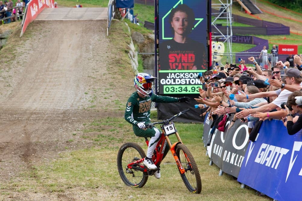 Jackson Goldstone Uses New GoPro To Preview Les Gets DH Course - BikeMag