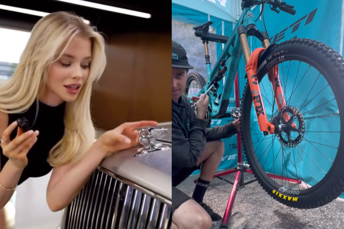 Cringey Bentley Ad Inspires Mountain Biker To Create Funny Imitation ...