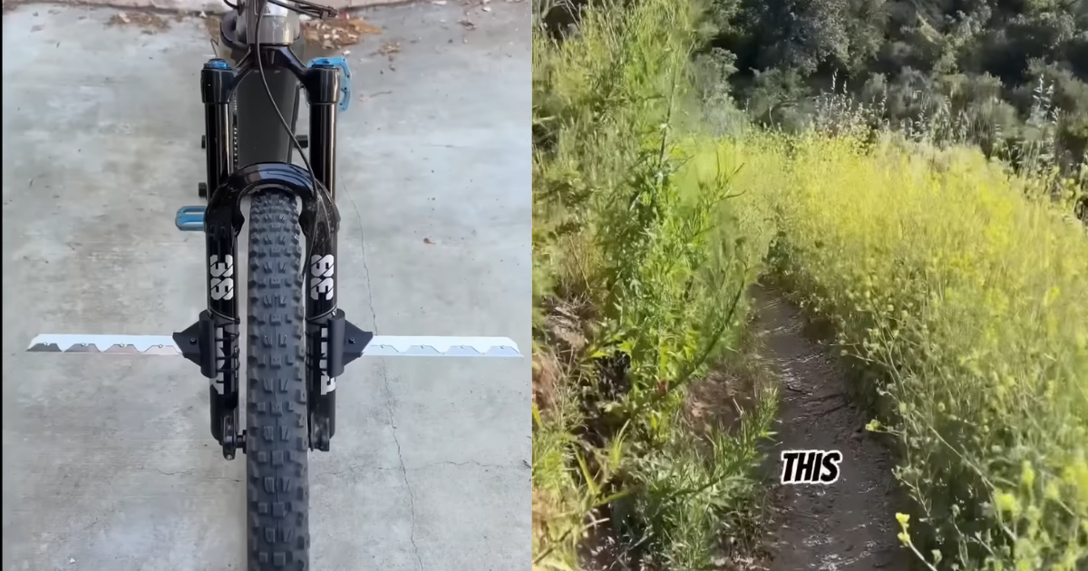 Cyclist Mounts Machetes To Bike- What Could Possibly Go Wrong? - BikeMag