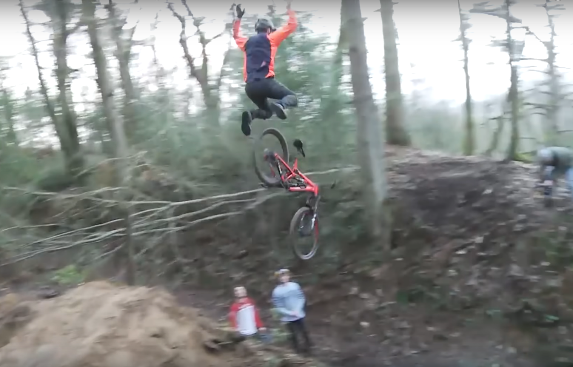 Rider Returns To Enormous Ravine Gap For Redemption - BikeMag