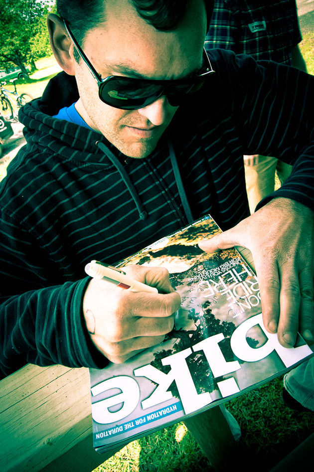 Andrew Shandro at Bronze-Level IMBA Ride Center Opening In Copper ...