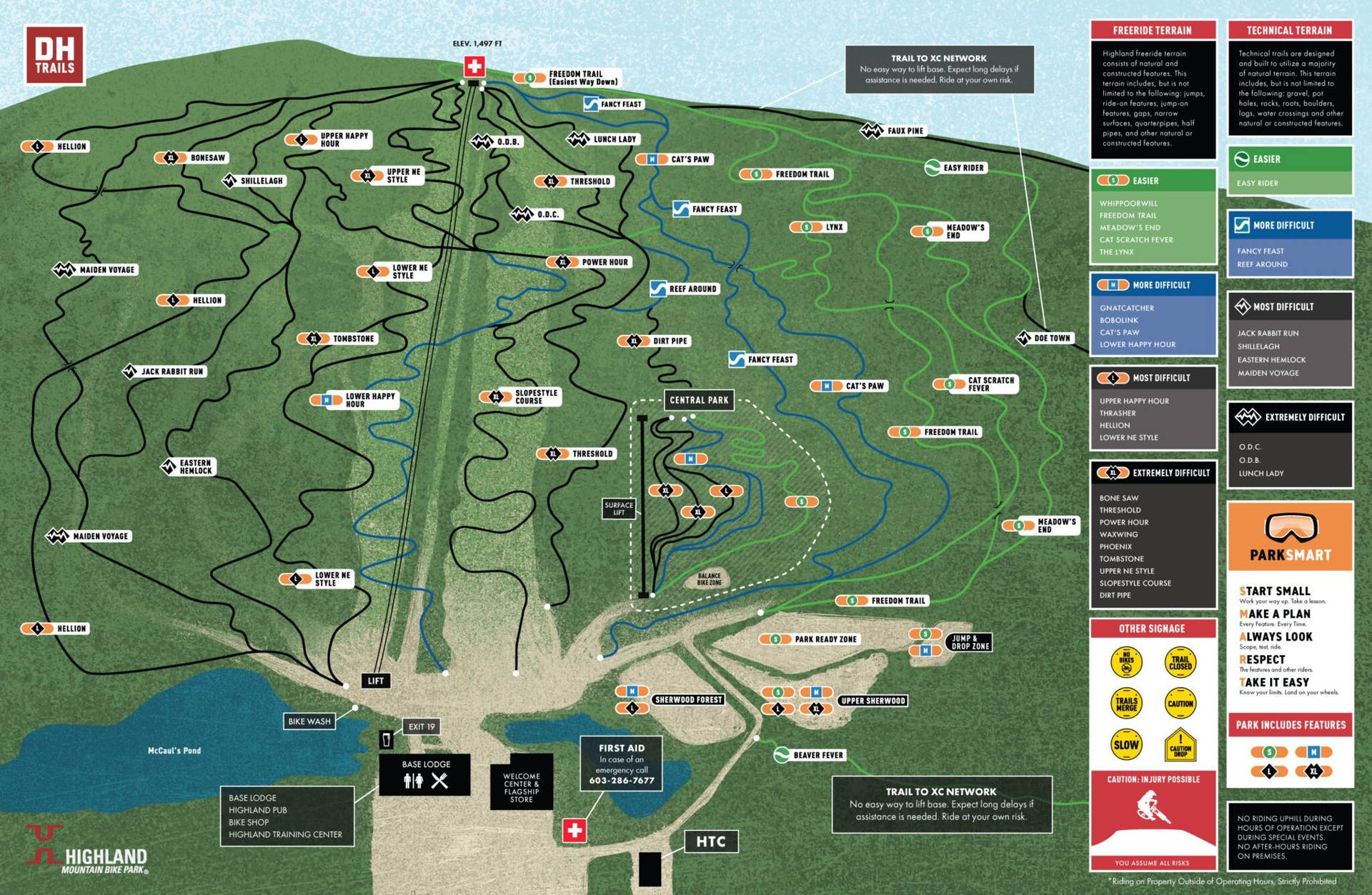 Highland Bike Park Shares Trail Lineup For Opening Day - BikeMag