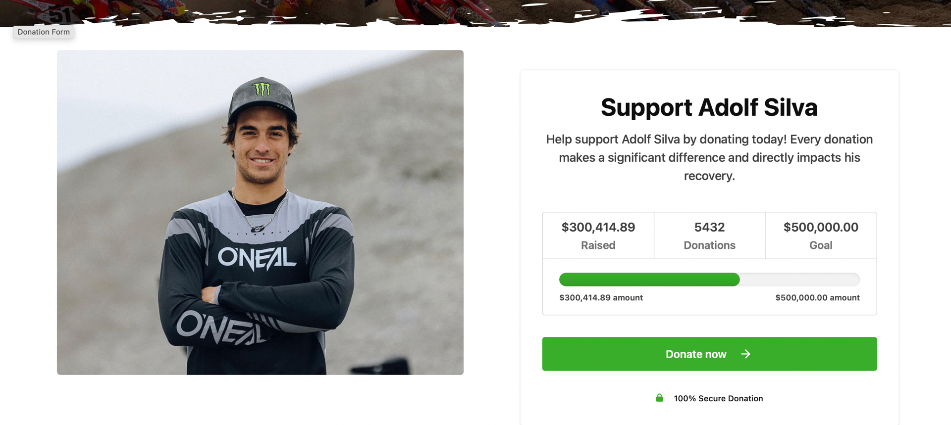 Adolf Silva Shares First Update After Rampage Crash - BikeMag