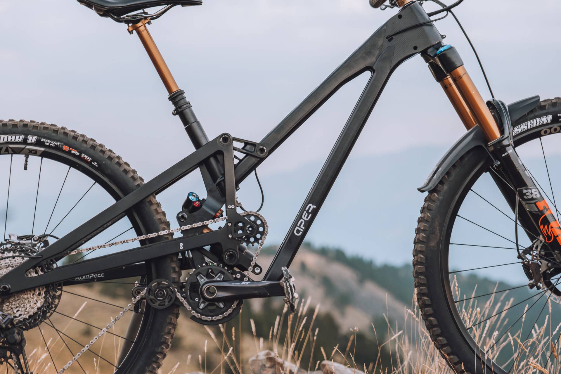 Extreme High-Pivot MTB: The Aper Bikes KOMpace - BikeMag